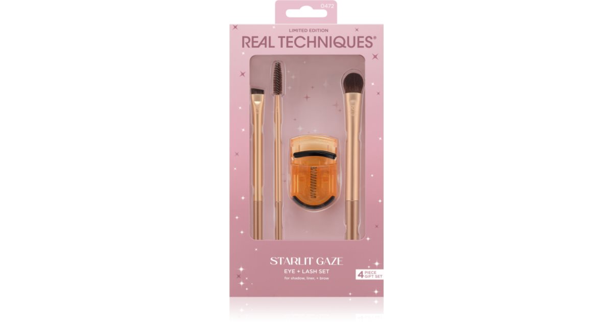 Real Techniques Starlit Gaze Eye + Lash Set kit de pinceaux pour les ...