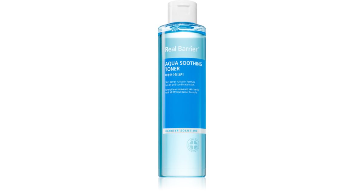 Real Barrier Aqua Soothing moisturising toner with soothing effect ...