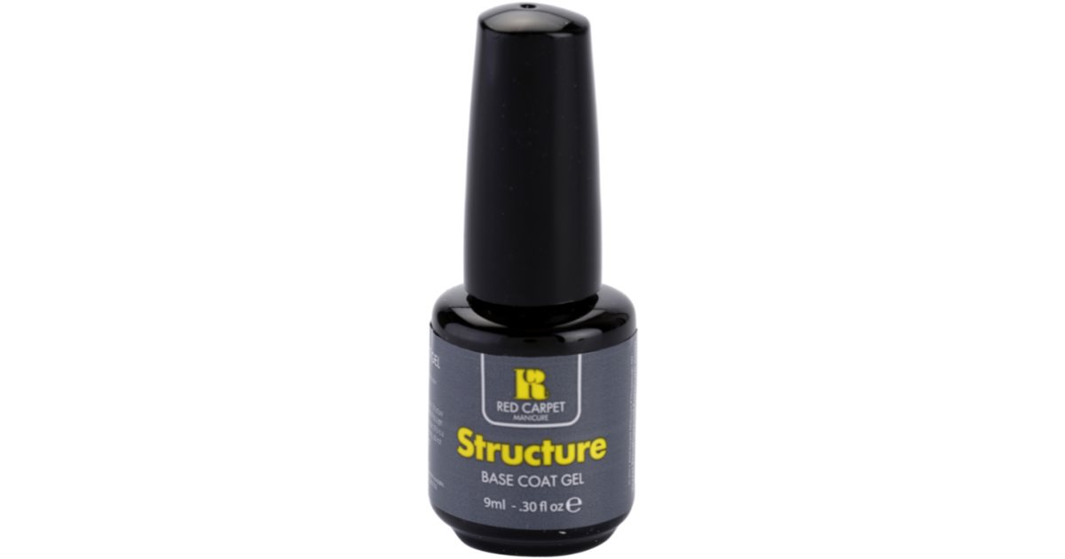 Red Carpet Structure prebase y esmalte de acabado para uñas de gel ...