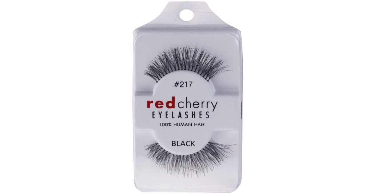 Red Cherry Trace Stick-On Eyelashes From Human Hair | notino.co.uk