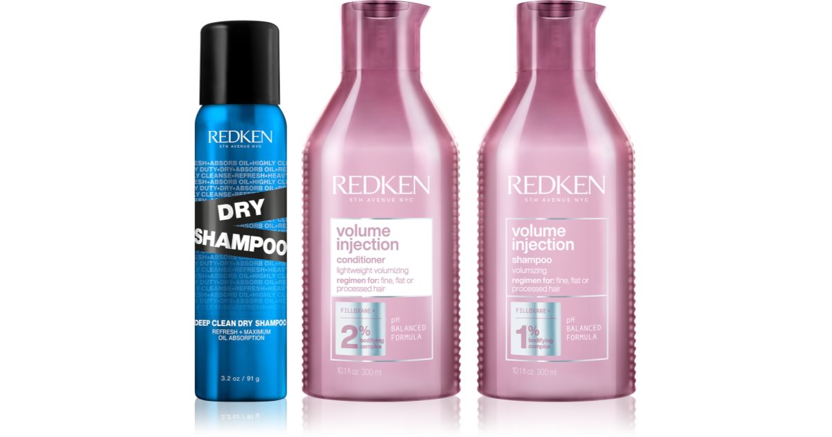 Redken Volume Injection economy pack for hair volume | notino.co.uk