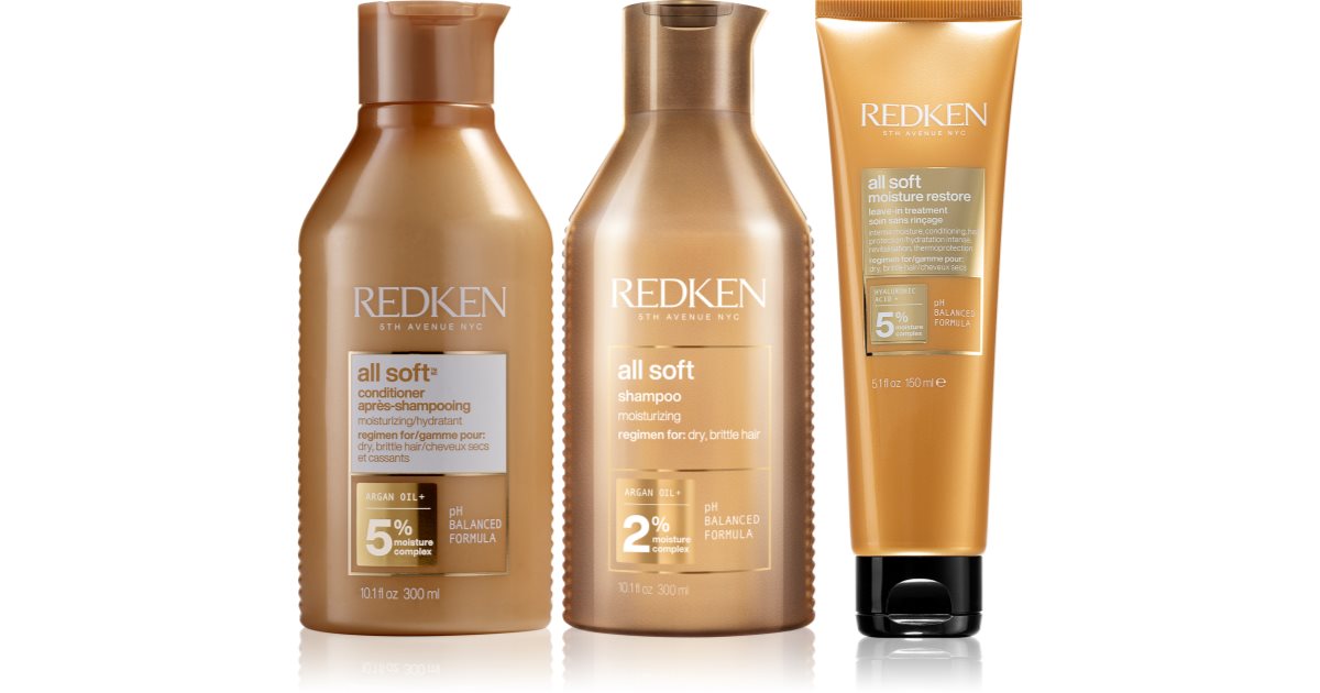 Redken All Soft conditionnement avantageux pour cheveux secs | notino.be