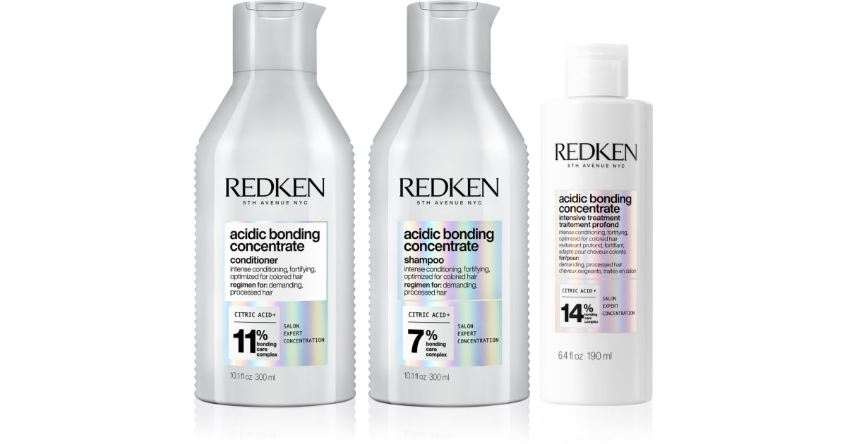 Redken Acidic Bonding Concentrate economy pack (for hair strengthening ...