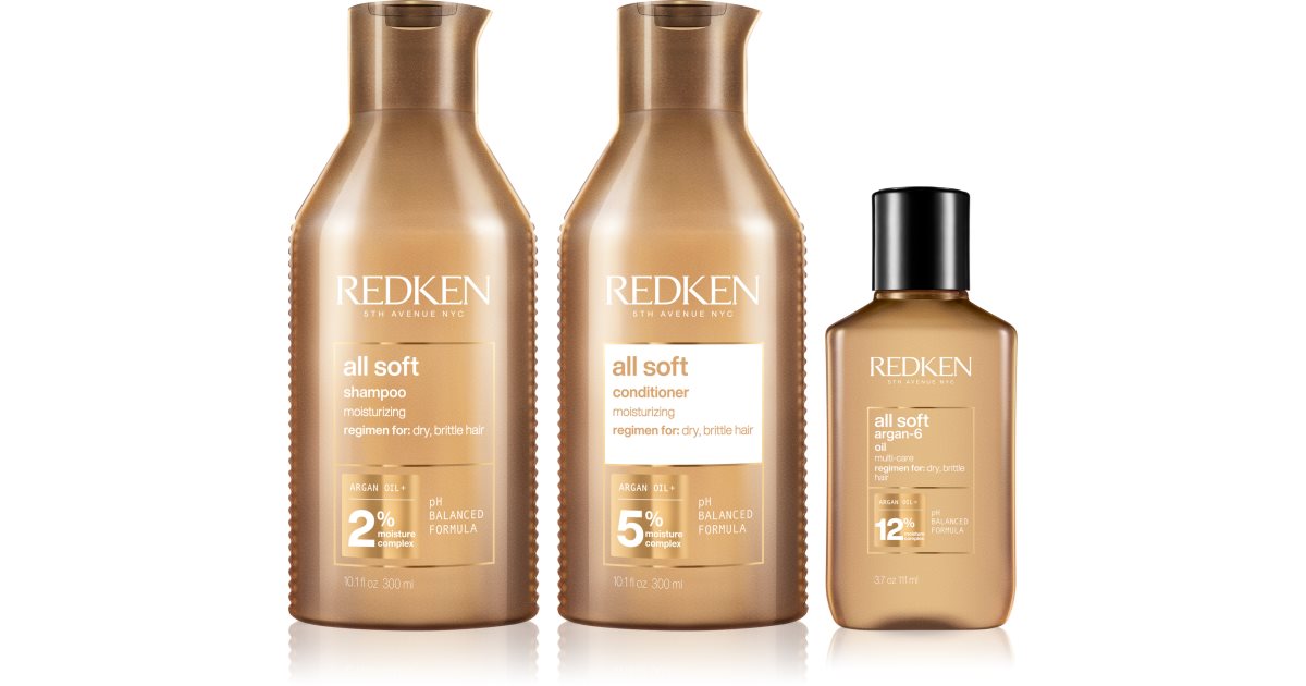 Redken All Soft výhodné balenie pre výživu a hydratáciu | notino.sk