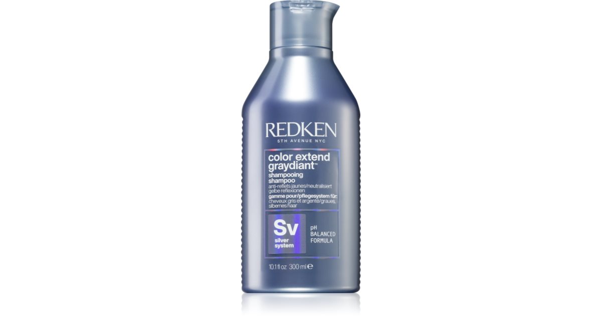 Redken Color Extend Graydiant shampoing anti-jaunissement | notino.fr