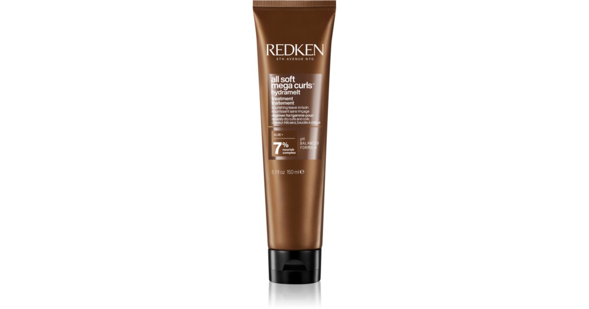 Redken All Soft Mega Curls Smoothing Cream for Curly and Stubborn Hair ...