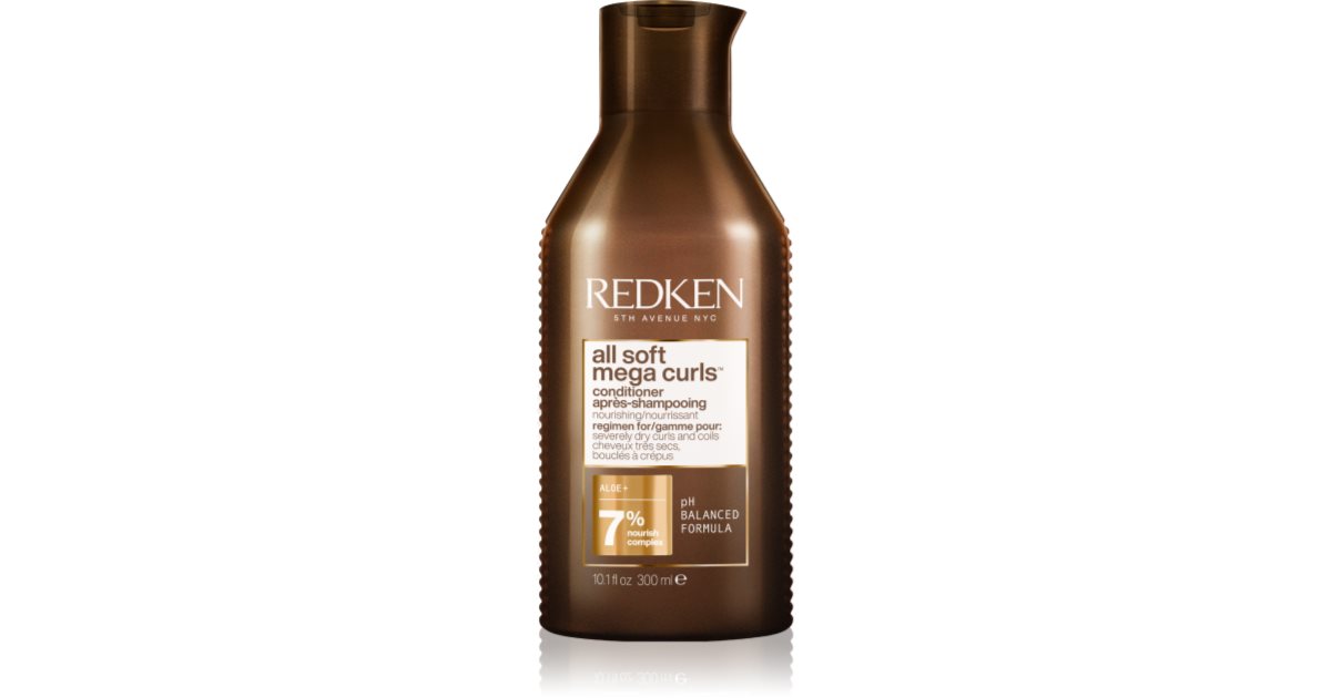 Redken All Soft Mega Curls conditioner for wavy and curly hair | notino ...