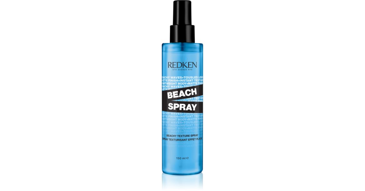 Redken Beach Spray styling protective hair spray for curl shaping ...