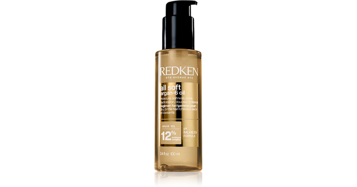 Redken All Soft nourishing oil for dry and brittle hair | notino.co.uk