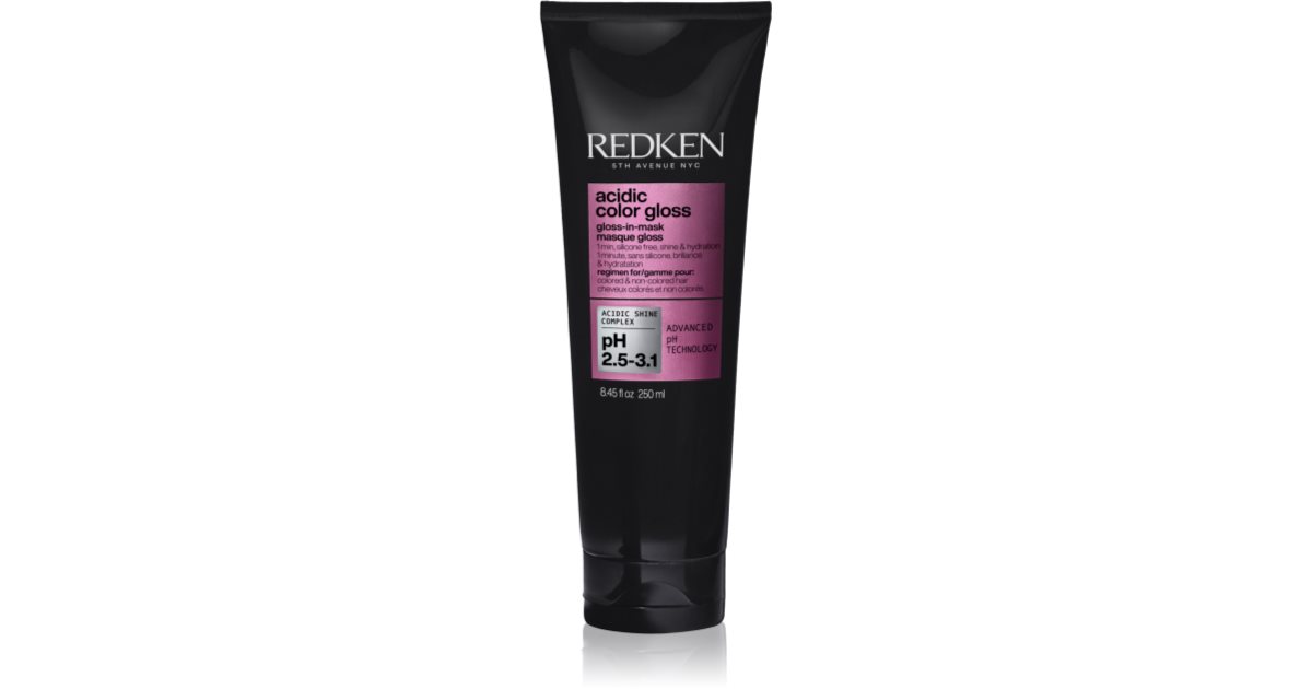 Redken Acidic Color Gloss Gloss-in-Mask masque cheveux nourrissant et ...