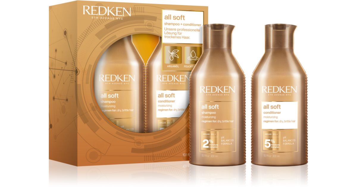 Redken All Soft Gift Set (with nourishing and moisturising effect ...