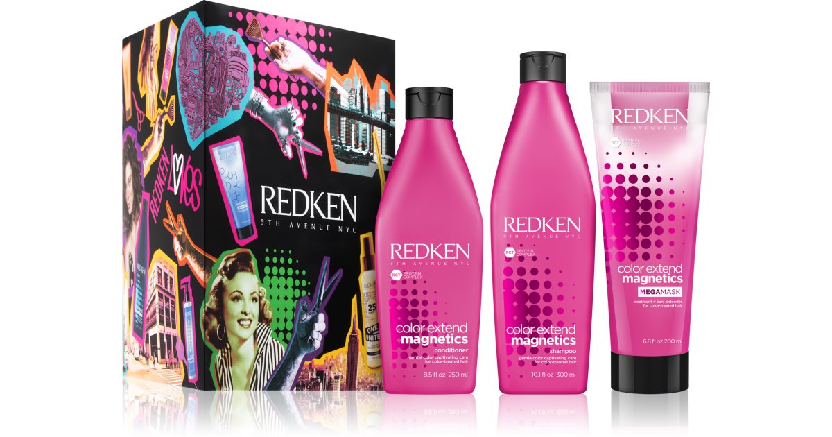 Redken Color Extend Magnetics coffret cadeau II. (pour cheveux colorés ...
