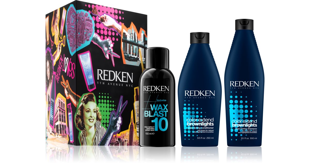 Redken Color Extend Brownlights gift set(neutralising brass tones ...