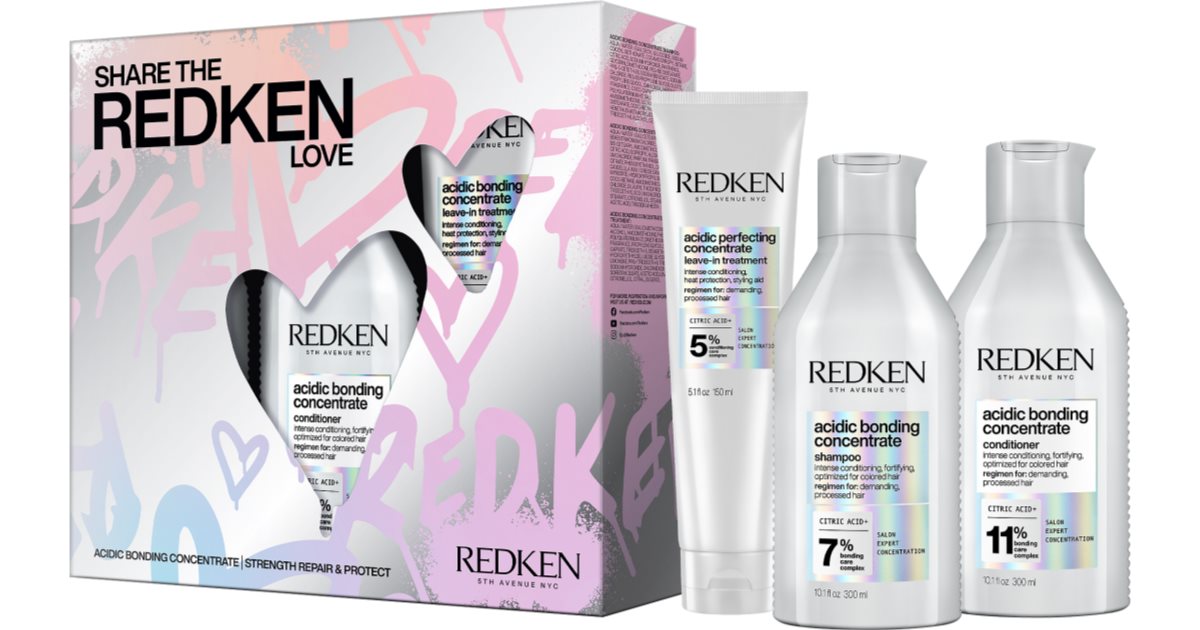 Redken Acidic Bonding Concentrate подаръчен комплект (за увредена коса ...