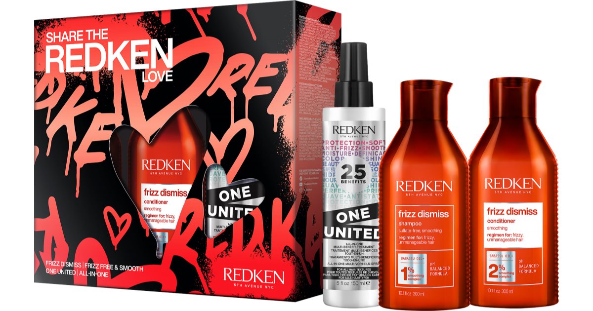 Redken Frizz Dismiss подаръчен комплект (за непокорна коса) | notino.bg