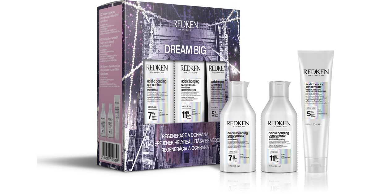 Redken Acidic Bonding Concentrate gift set (for damaged hair) | notino ...