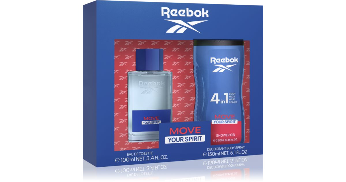 Reebok Move Your Spirit gift set for the body for men | notino.co.uk