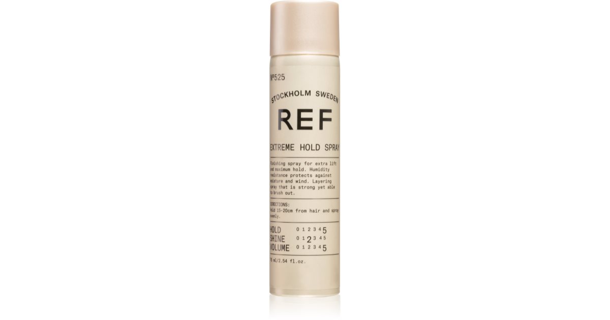REF Extreme Hold Spray N°525 sprej na vlasy s extra silnou fixací | notino.cz