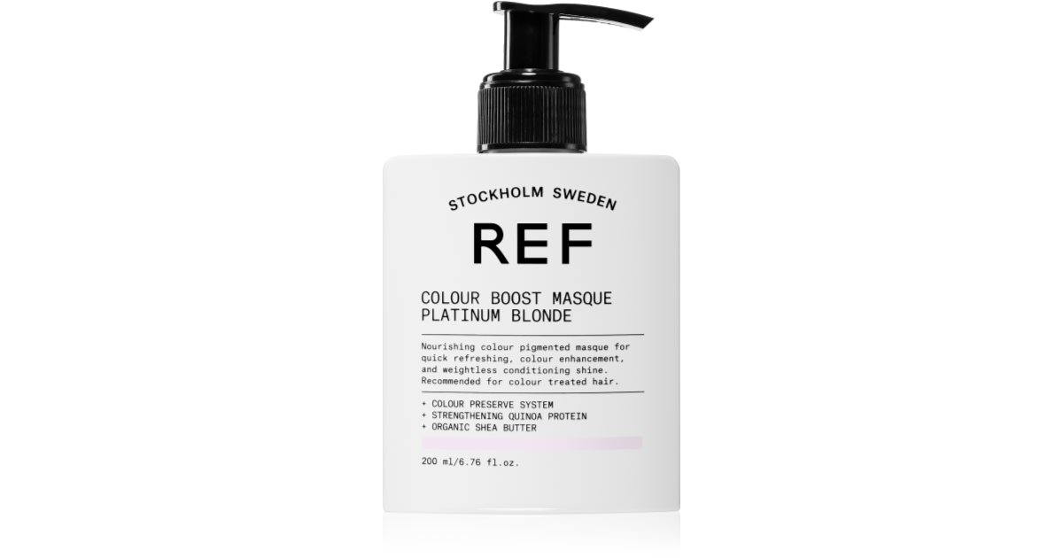 REF Colour Boost Masque masque nutritif doux sans pigment coloré ...