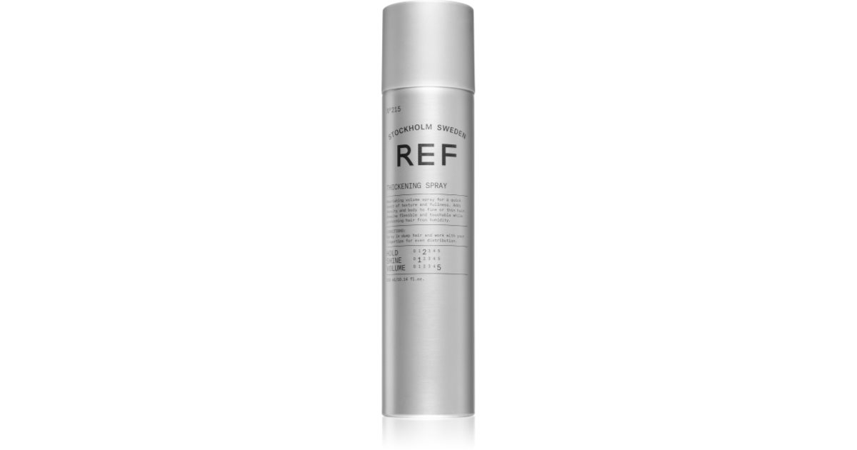 REF Styling spray para cabelo com uma fixação de brilho para cabelo ...