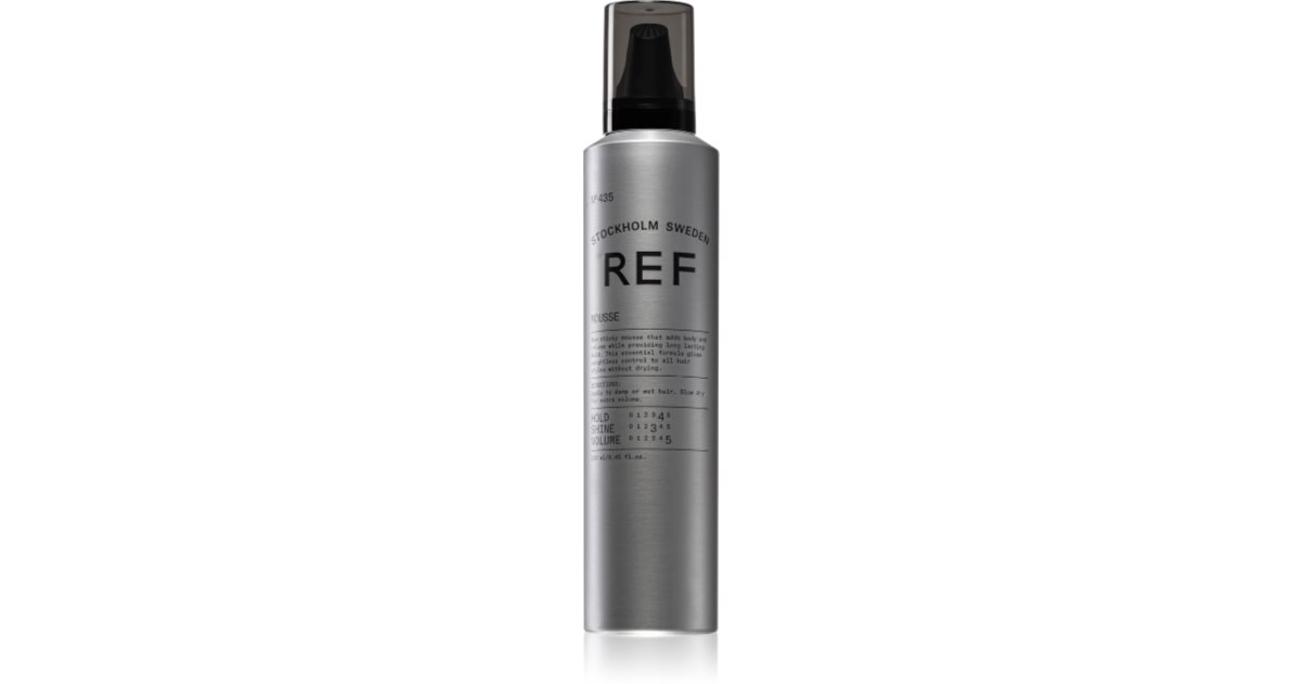 REF Styling luxury volumising mousse for long-lasting hold | notino.co.uk