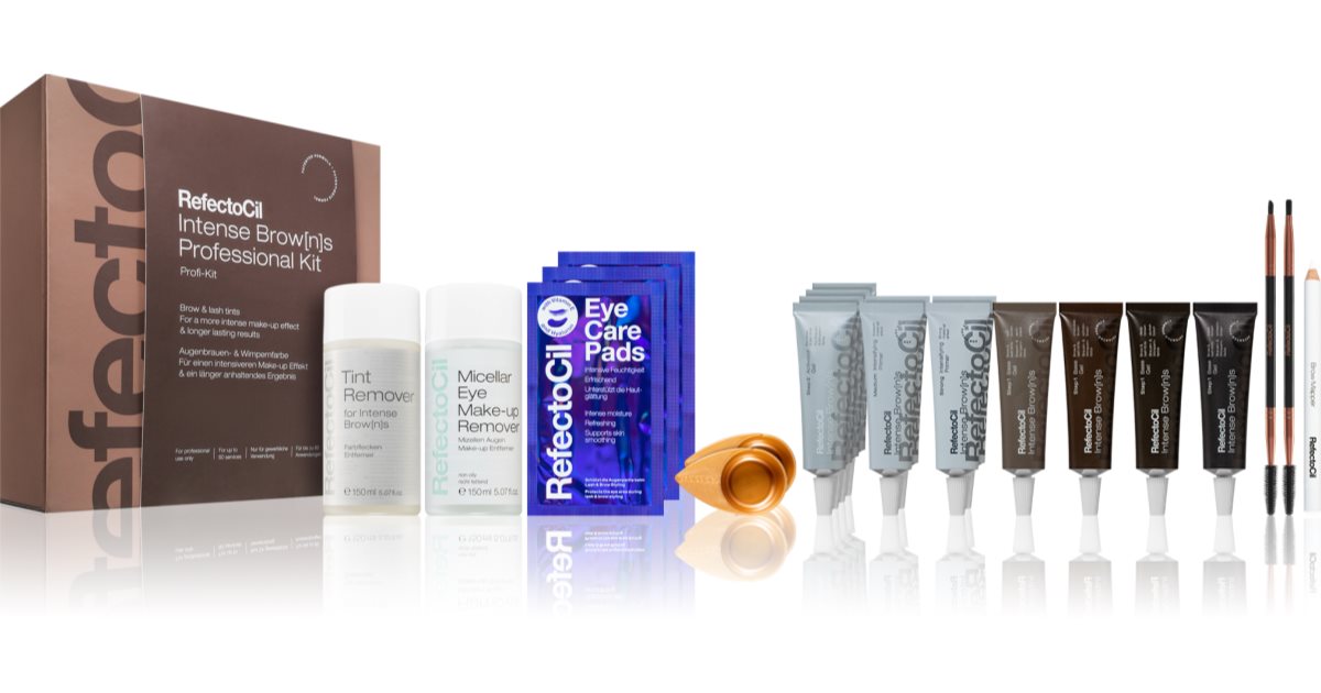 RefectoCil Intense Brow[n]s Professional Kit eyelash and eyebrow dye ...