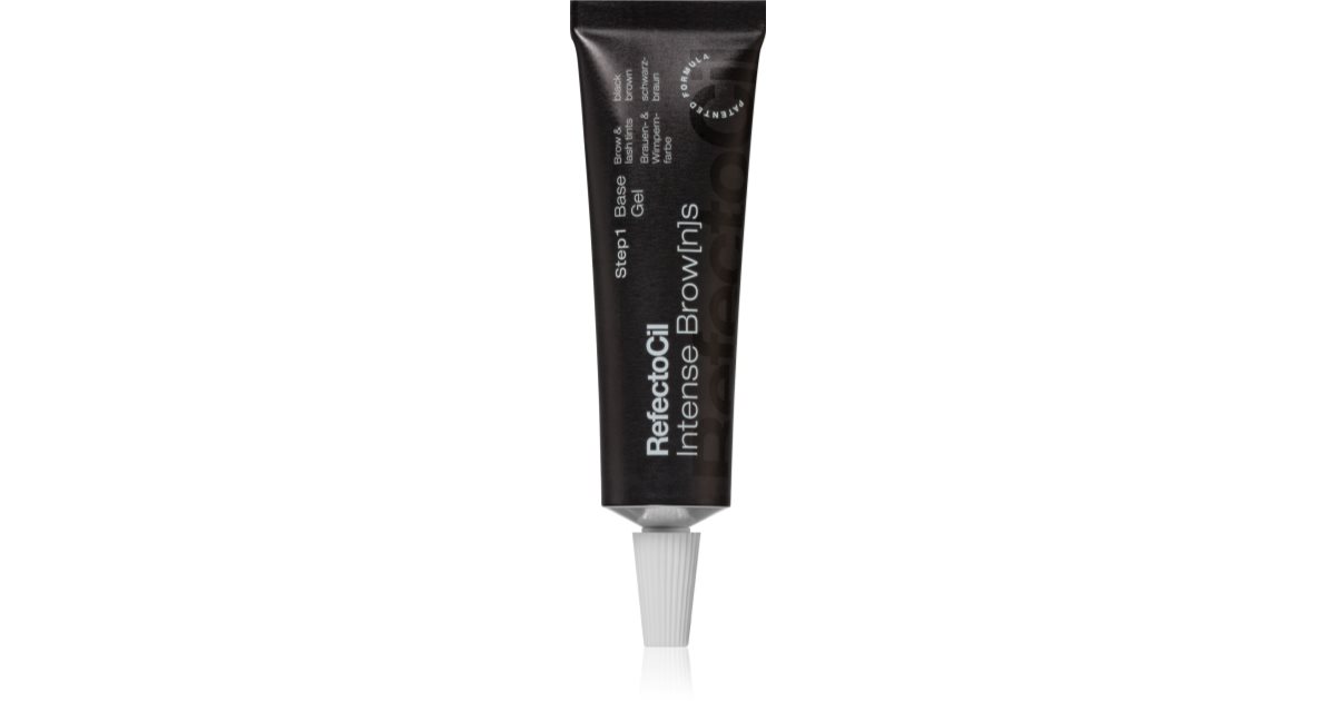 RefectoCil Intense Brow[n]s Base Gel eyebrow and eyelash tint with gel ...