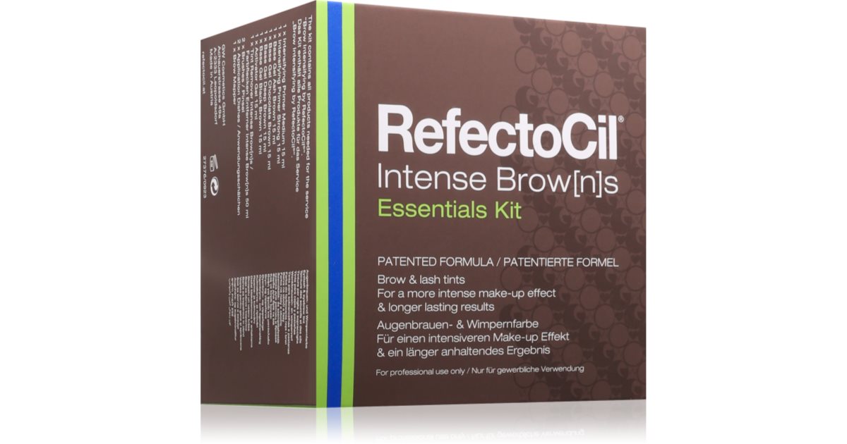 RefectoCil Intense Brow[n]s Essentials Kit kit para pestañas y cejas ...