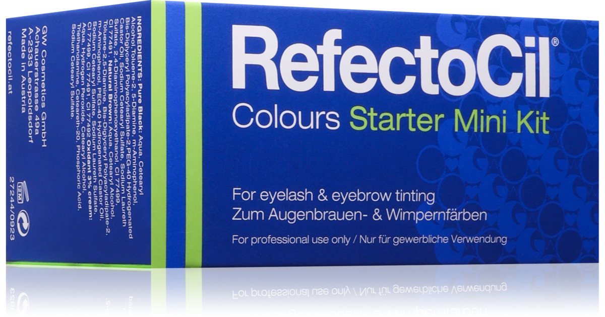 RefectoCil Colours Starter Mini Kit eyebrow trimming kit | notino.ie