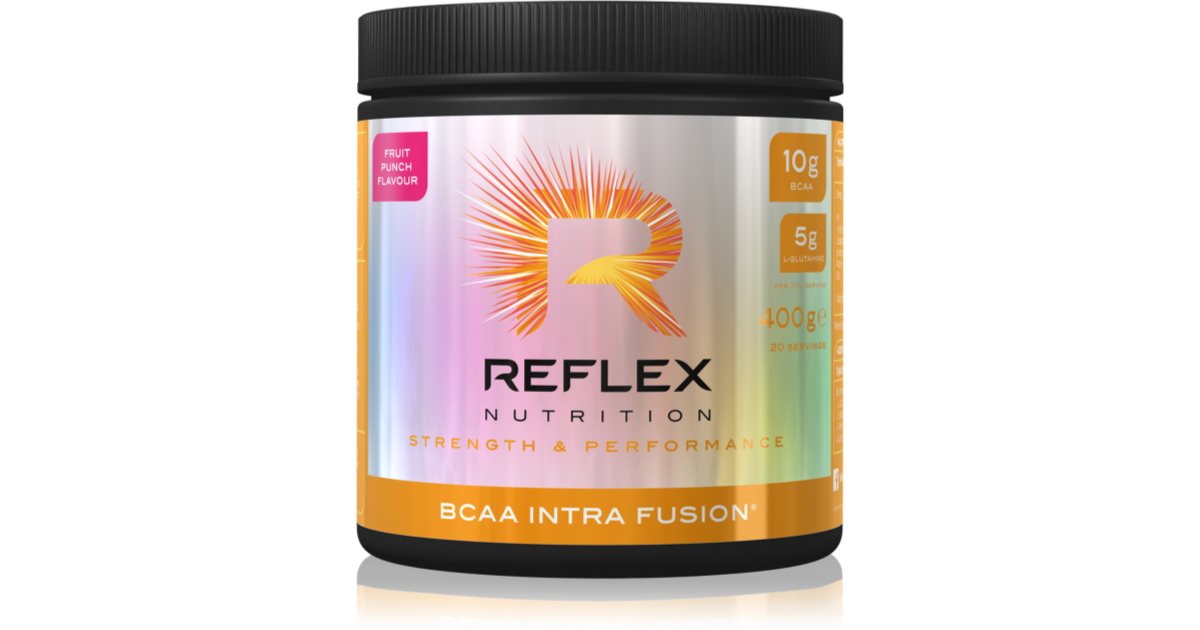 Reflex Nutrition BCAA Intra Fusion® regeneracja i przyrost masy mięśniowej