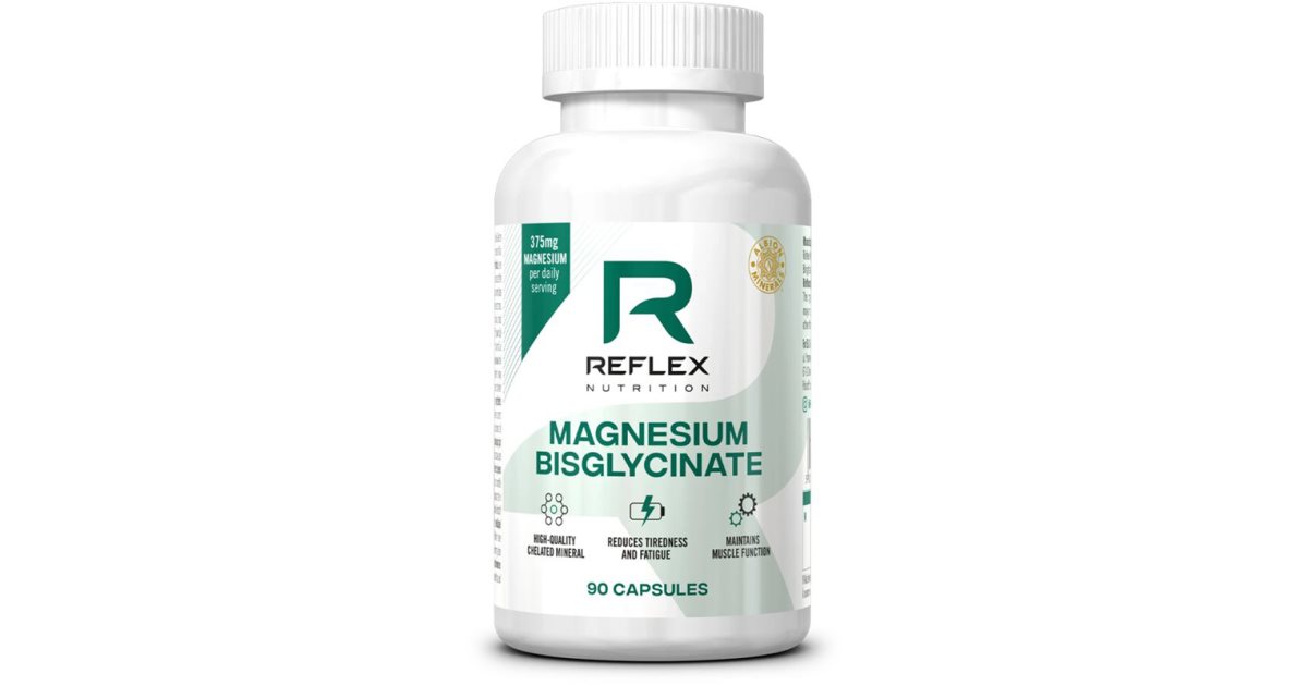 Reflex Nutrition Magnesium Bisglycinate capsules pour un complément ...