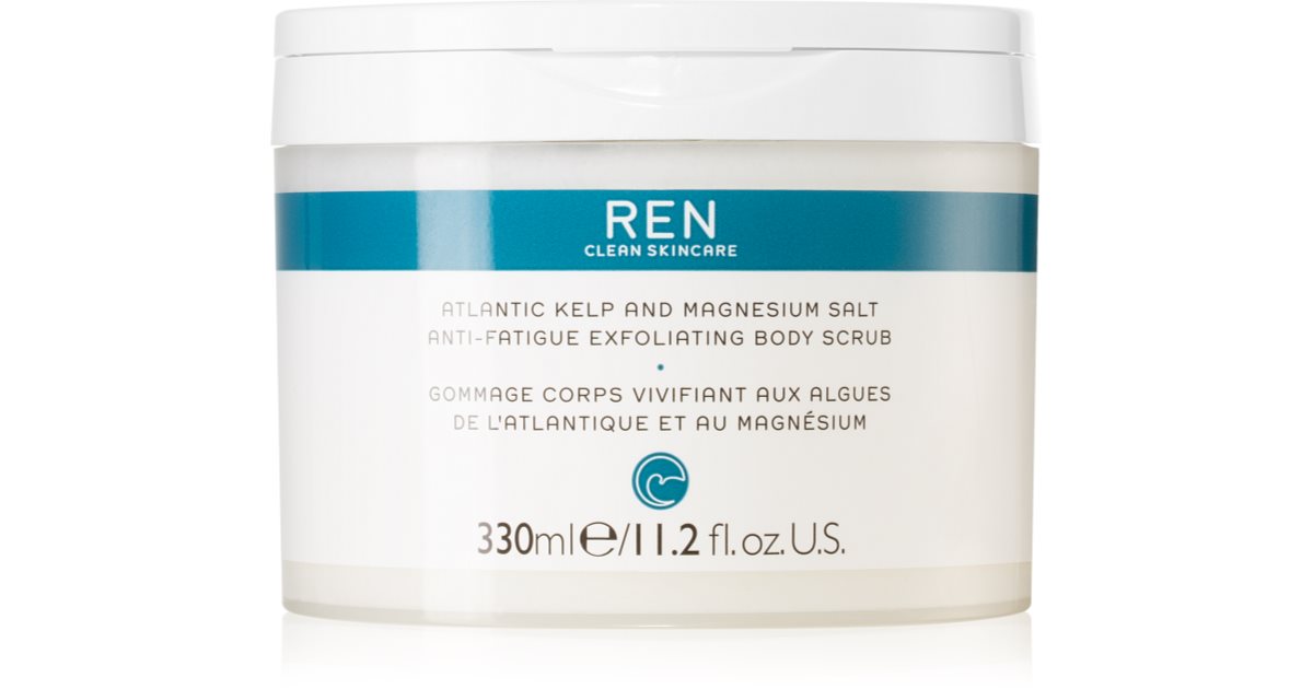 REN Atlantic Kelp And Magnesium Salt Anti-Fatigue Exfoliating Body ...