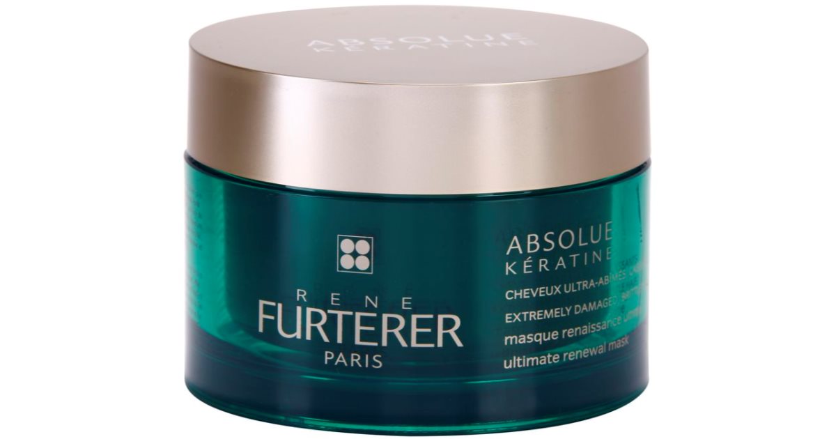 René Furterer Absolue Kératine Restoring Mask For Extremely Damaged ...