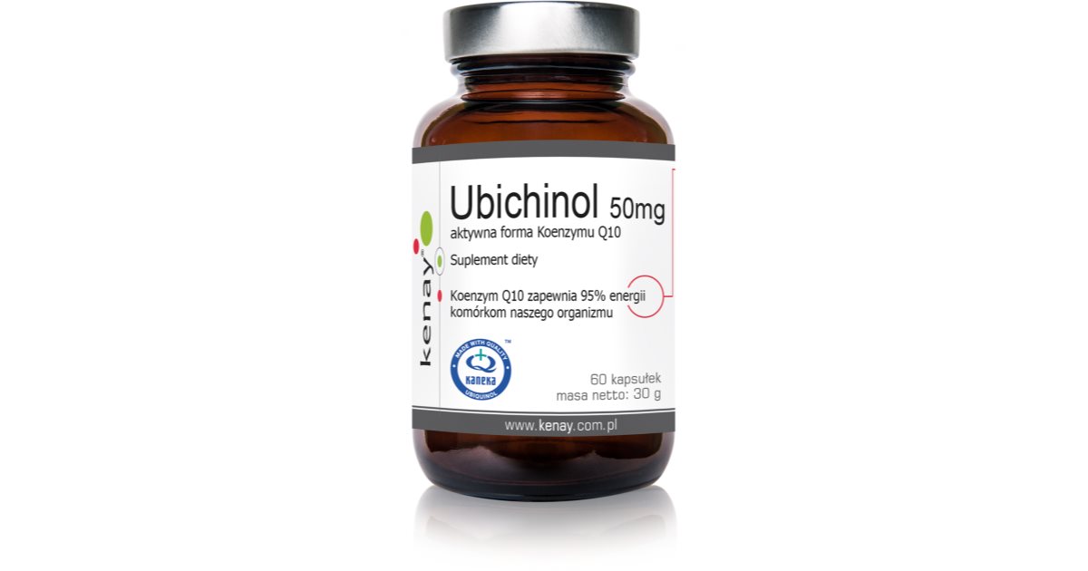 Kenay Ubichinol 50mg - Koenzym Q10 | notino.pl