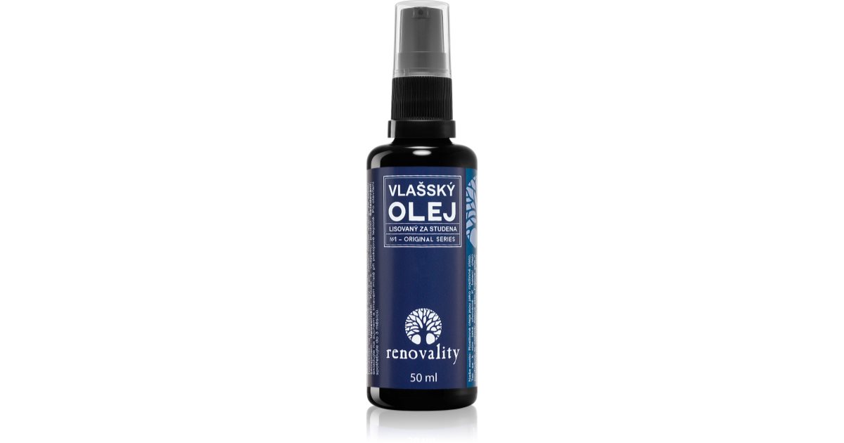 Renovality Original Series Cold-Pressed Walnut Oil Olja För fet hud ...