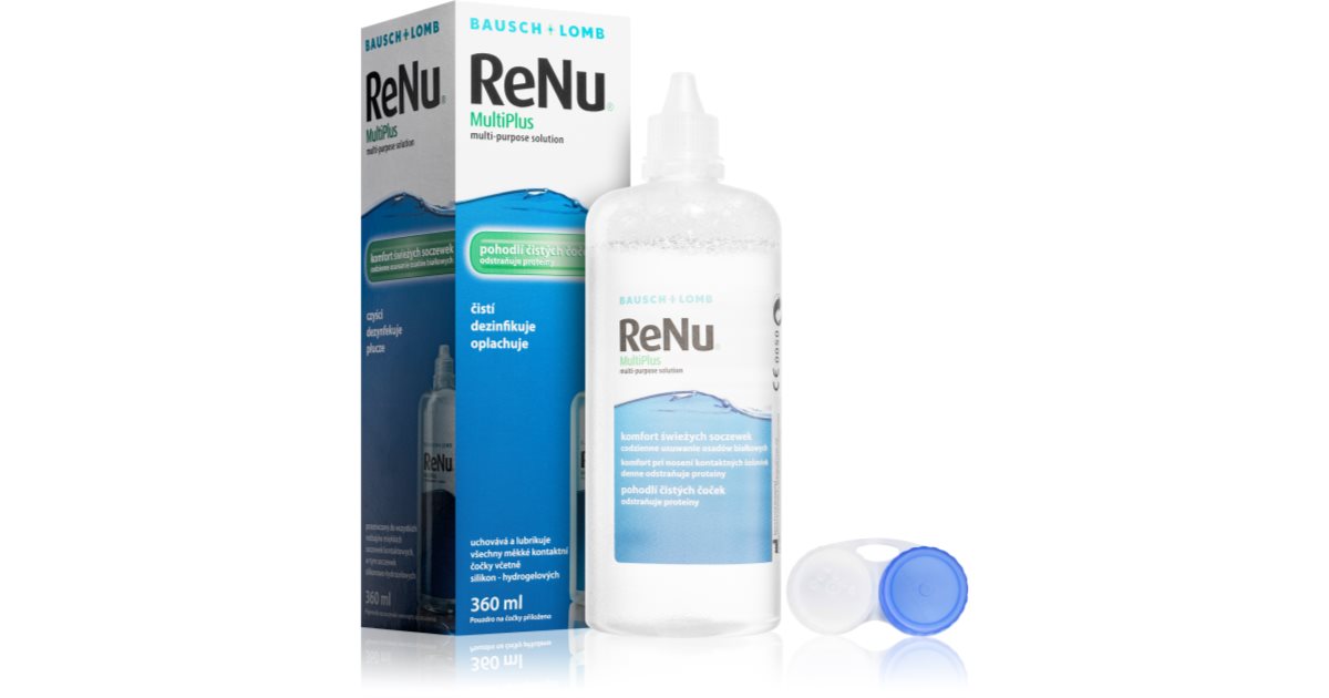 Bausch+Lomb ReNu MultiPlus solution pour lentilles de contact | notino.fr