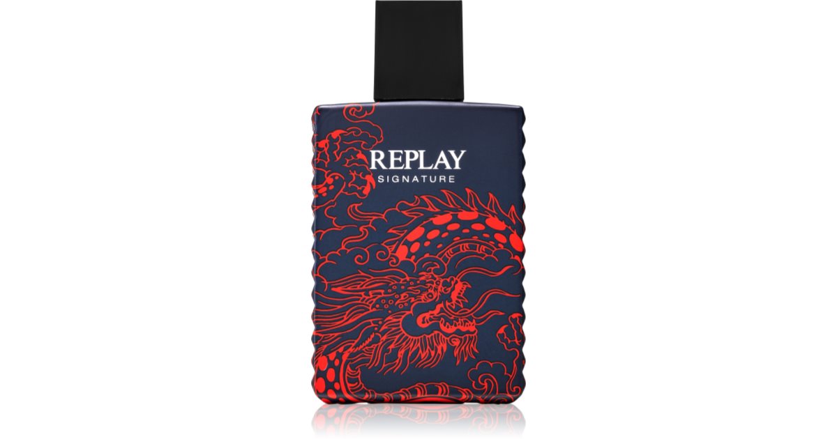 Replay Signature Red Dragon For Man Eau de Toilette para hombre | notino.es