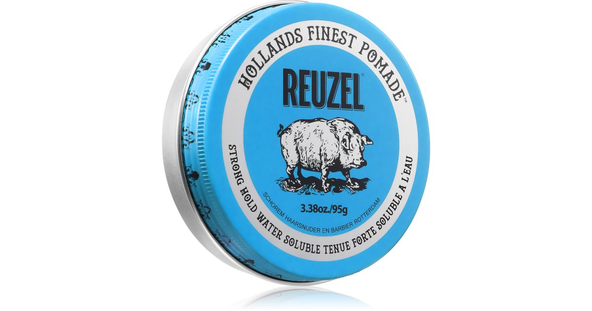 Reuzel Blue Water Soluble Strong Hold pommade cheveux | notino.fr