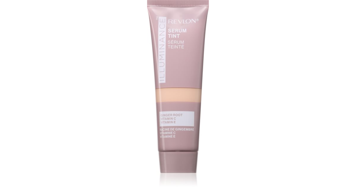 Revlon Cosmetics Illuminance Face Serum Tint SPF 15 tinted serum ...