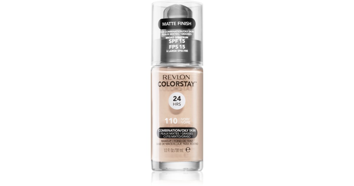 Revlon Cosmetics ColorStay™ Long-Lasting Mattifying Foundation for oily ...