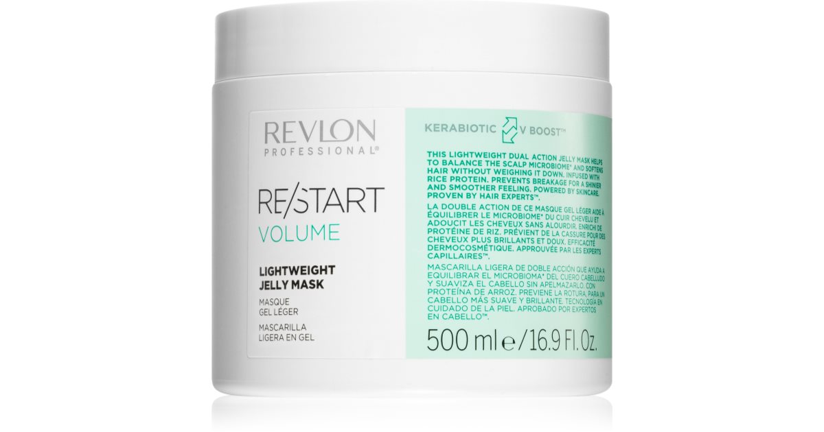 Revlon Professional Re/Start Volume masque pour cheveux fins et sans ...