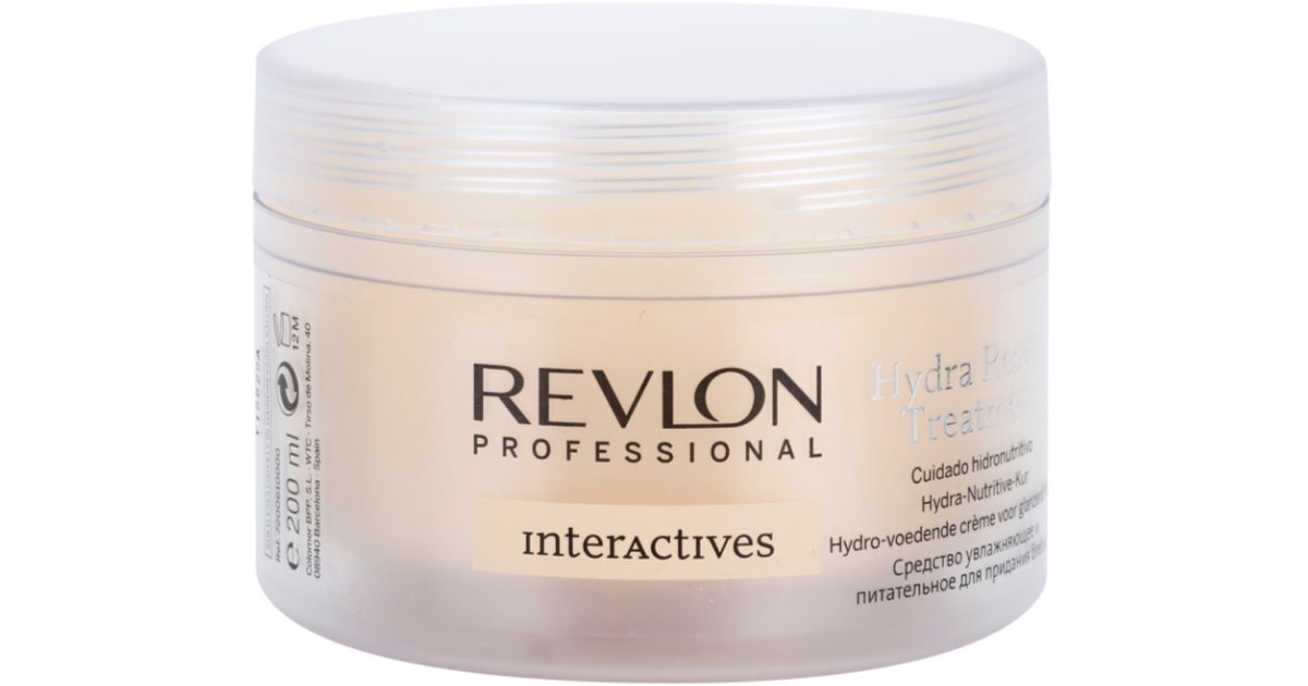 Revlon Professional Interactives Hydra Rescue Mask for Dry and Damaged ...