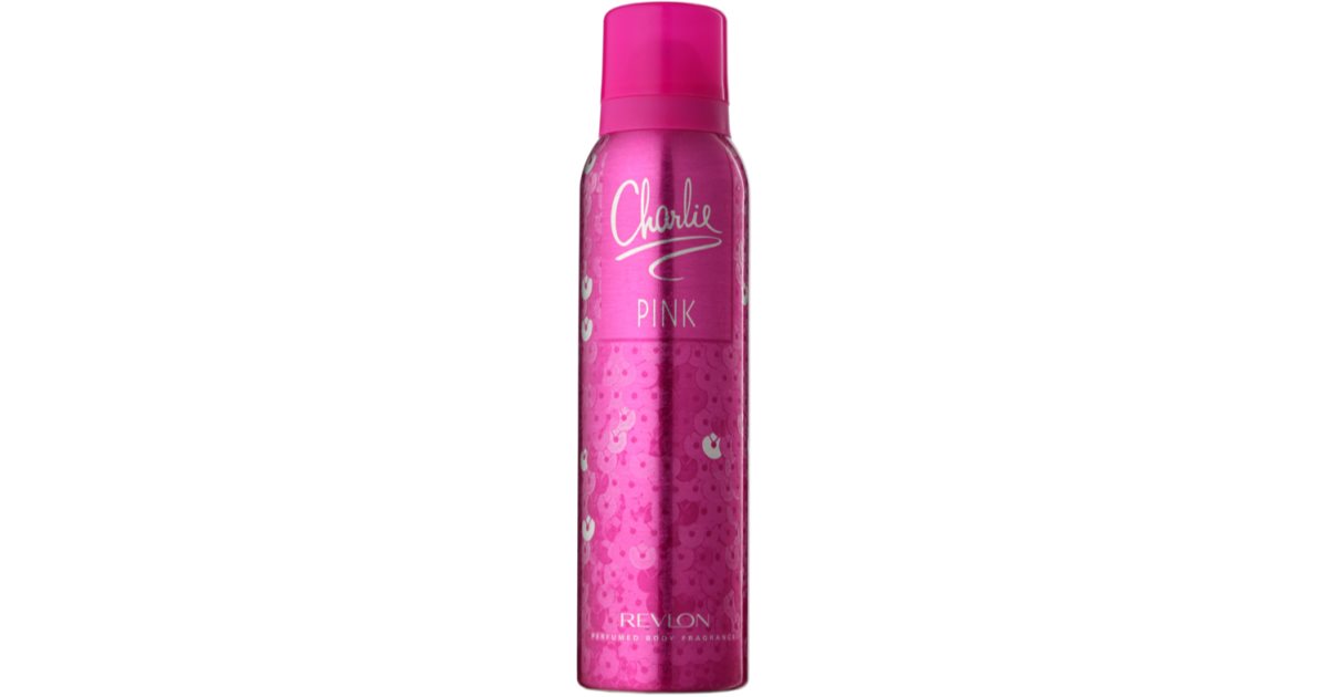 Revlon Charlie Pink Deo Spray for Women 150 ml | notino.co.uk