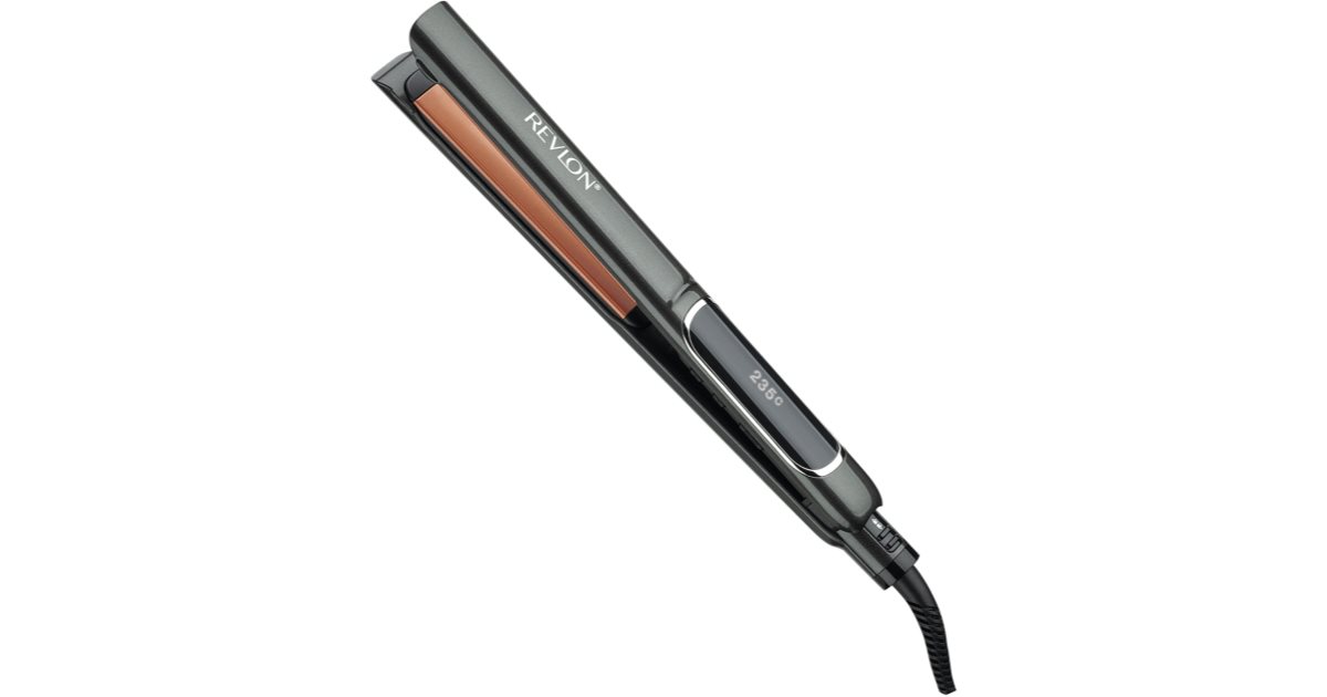 Revlon Beauty Salon Straight Copper SmoothT Styler plaukų tiesinimo ...