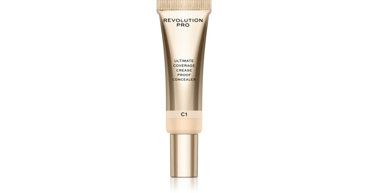 Revolution PRO Ultimate Coverage Crease Proof Concealer Concealer with ...