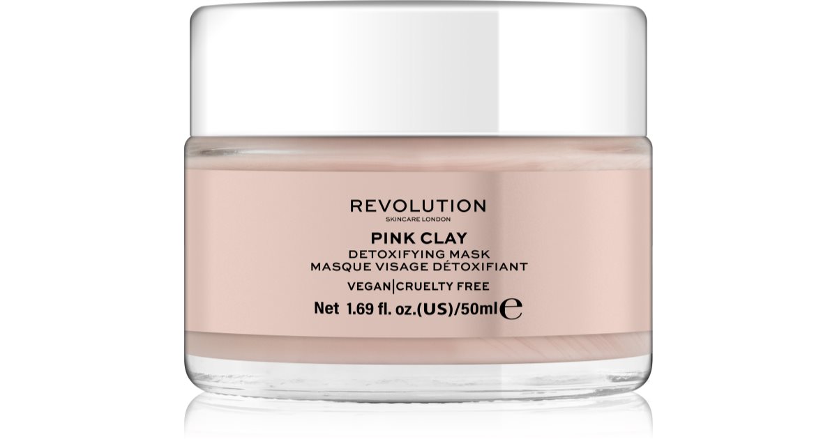 Revolution Skincare Pink Clay Detoxifying Skin Mask Notino Ie