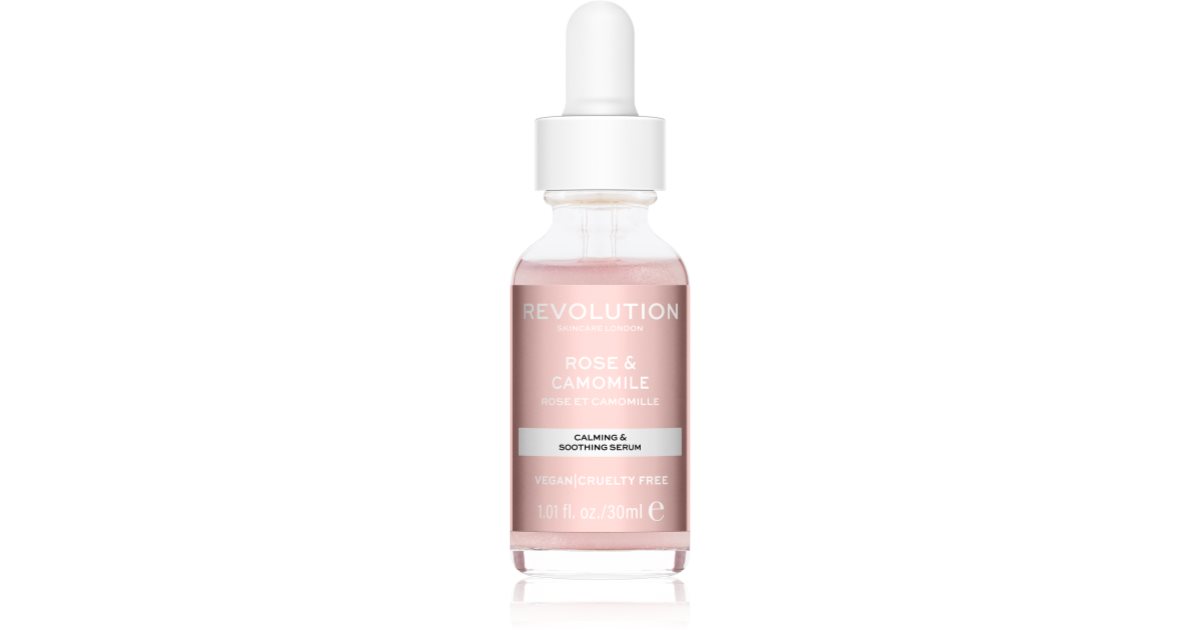 Revolution Skincare Rose & Camomile soothing face serum | notino.co.uk