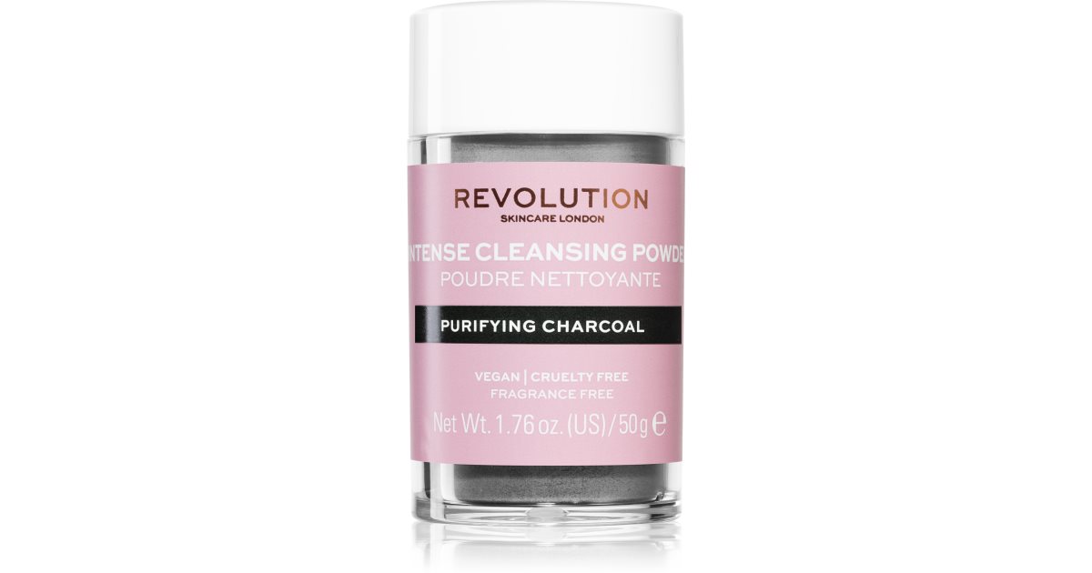 Revolution Skincare Purifying Charcoal Hellävarainen Puhdistusjauhe ...