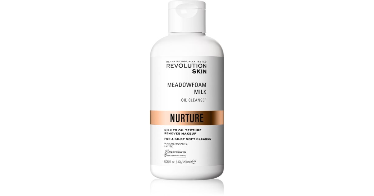Revolution Skincare Nurture Meadowfoam Milk purifying oil balm | notino ...