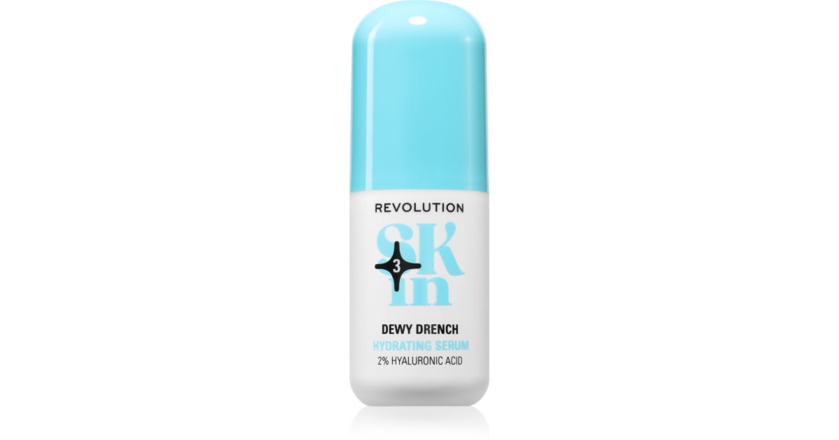 Revolution Skincare Happy Hydrate 2% Hyaluronic Acid Hydrating Serum ...